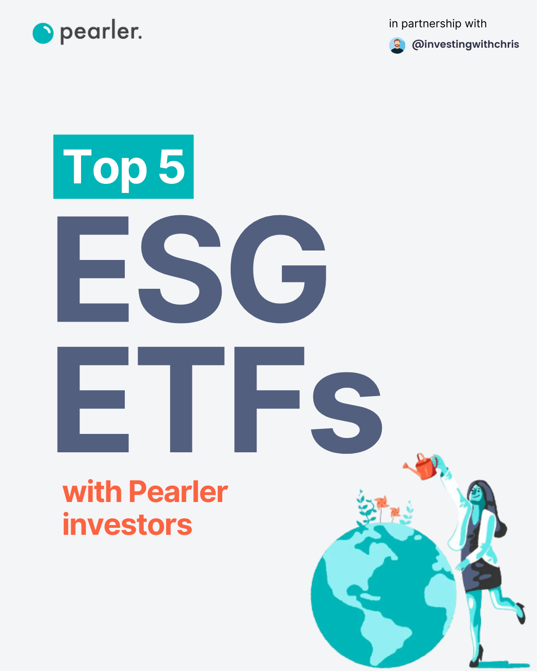 Check out our 5 most popular ESG ETFs | Pearler
